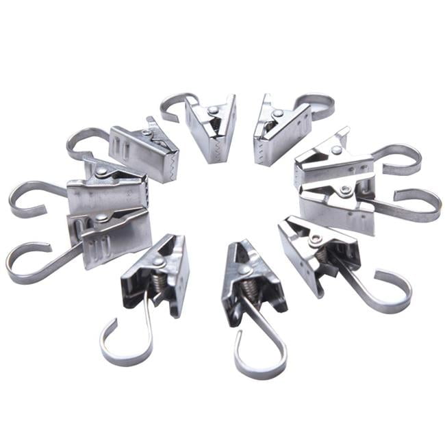 Panda Superstore Home Decoration Stainless Steel Clip Hanging Clips ...