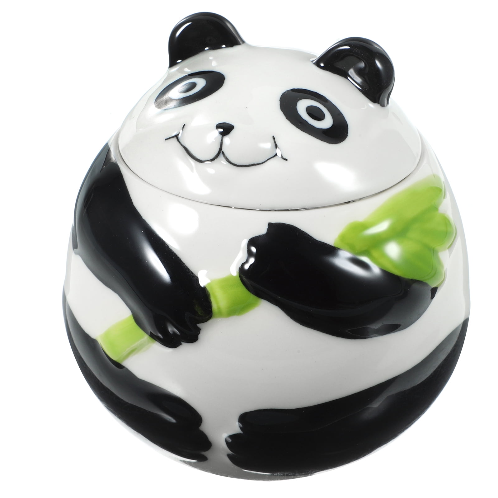 Pot Coffecup Containers for Storage Ceramic Canister Cereal Candy Jar ...