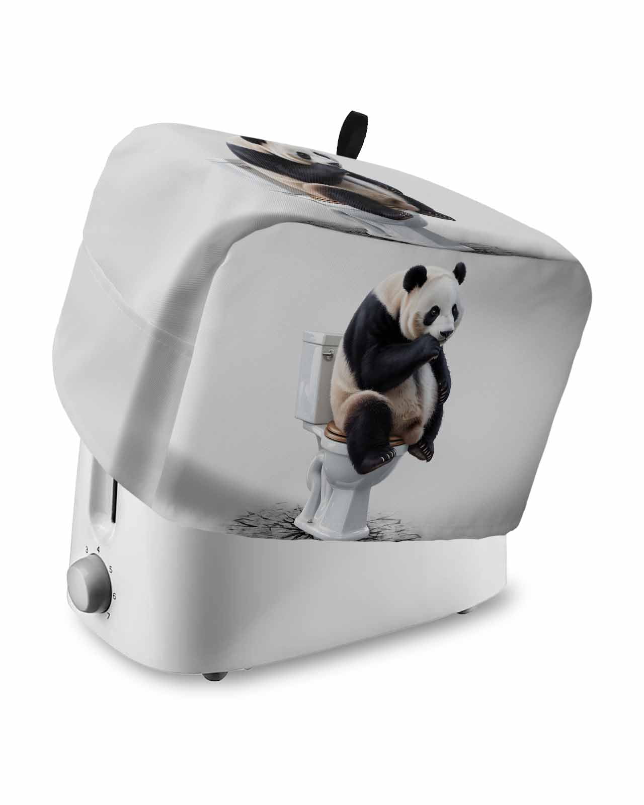 Panda Toaster Cover 2 Slice, Small Kitchen Appliance Covers, Modern ...