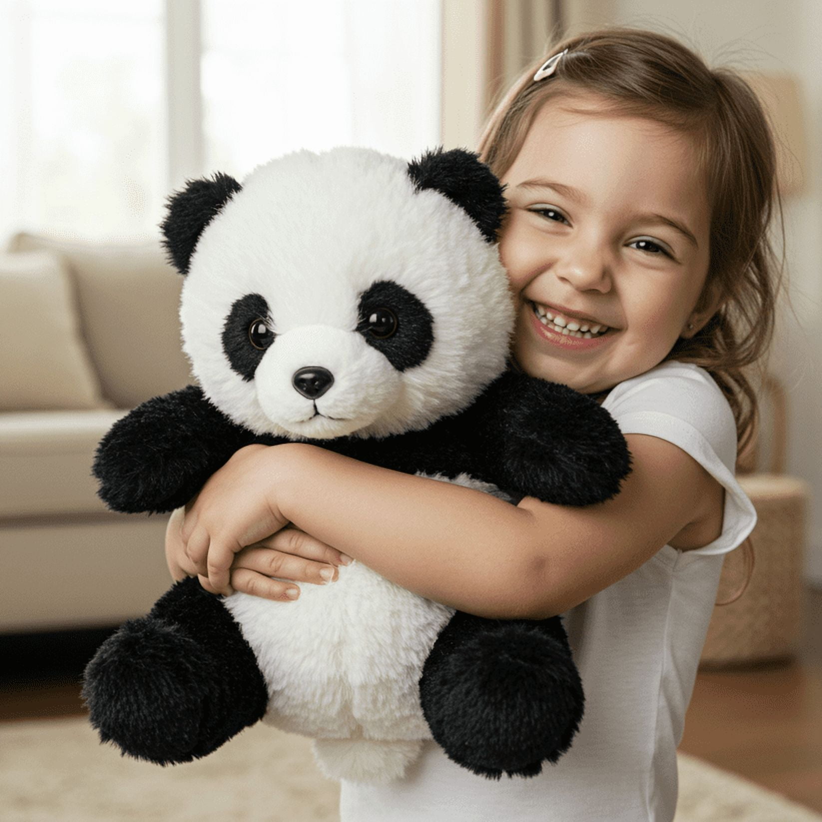 Panda Toy, Emotional Healing & Comfort, Realistic Panda Plush, Mimics ...