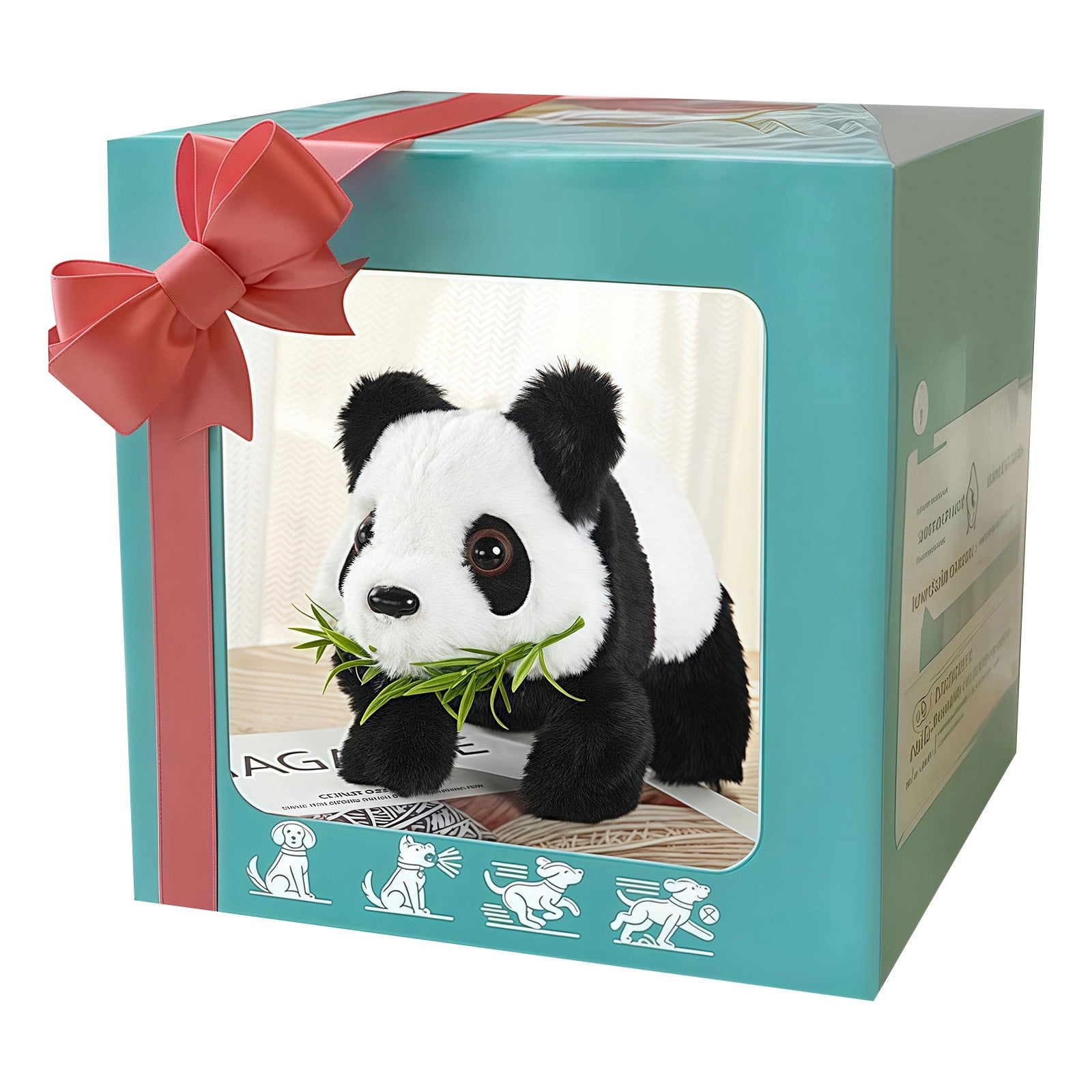 Panda Toy Soft Cuddly Stuffed Animal Adorable Companion For Kids Adults ...