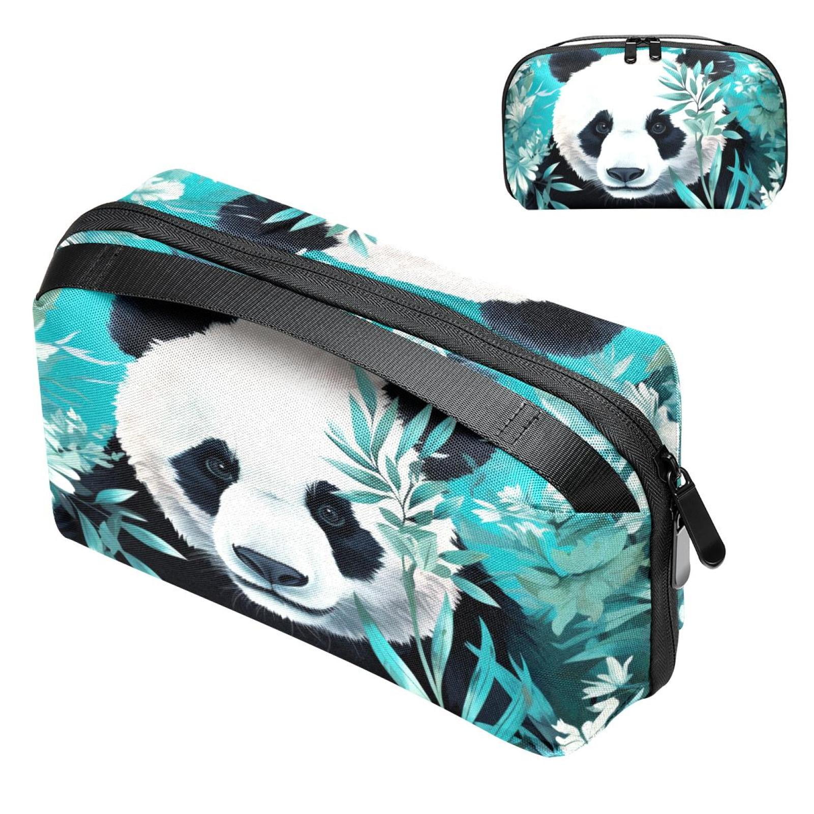 Panda Travel Case Charger Pouch Hard Drive Bag Cable Organizer Desk ...