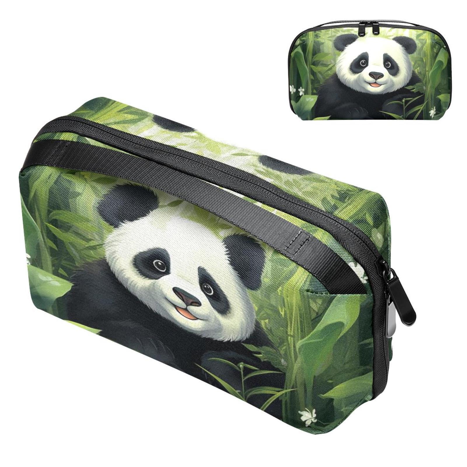 Panda Travel Case Storage Box Charger Case Organizer Cord Storage ...