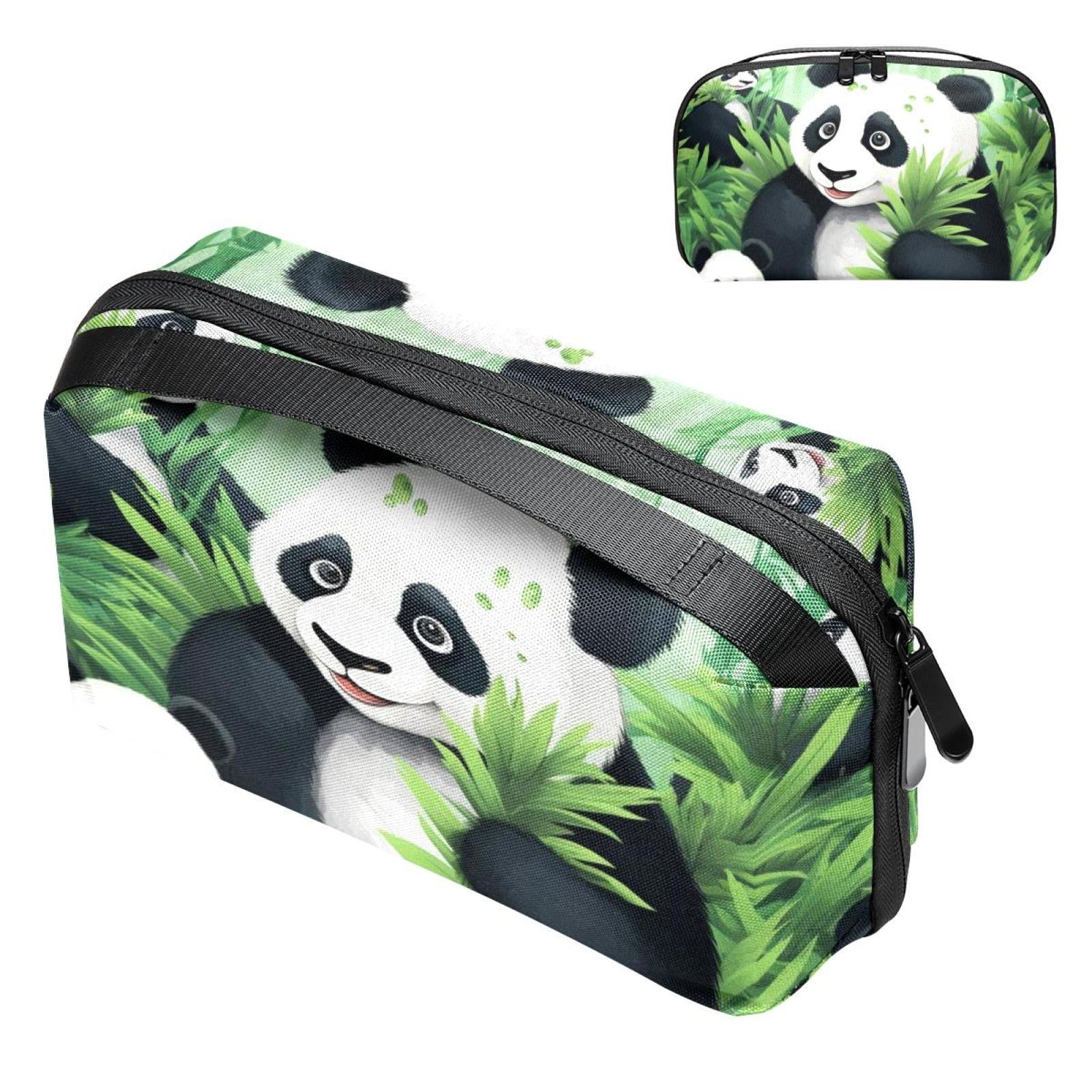 Panda USB Case Digital Bag Cord Organizer Box Charger Case Oxford Cloth ...
