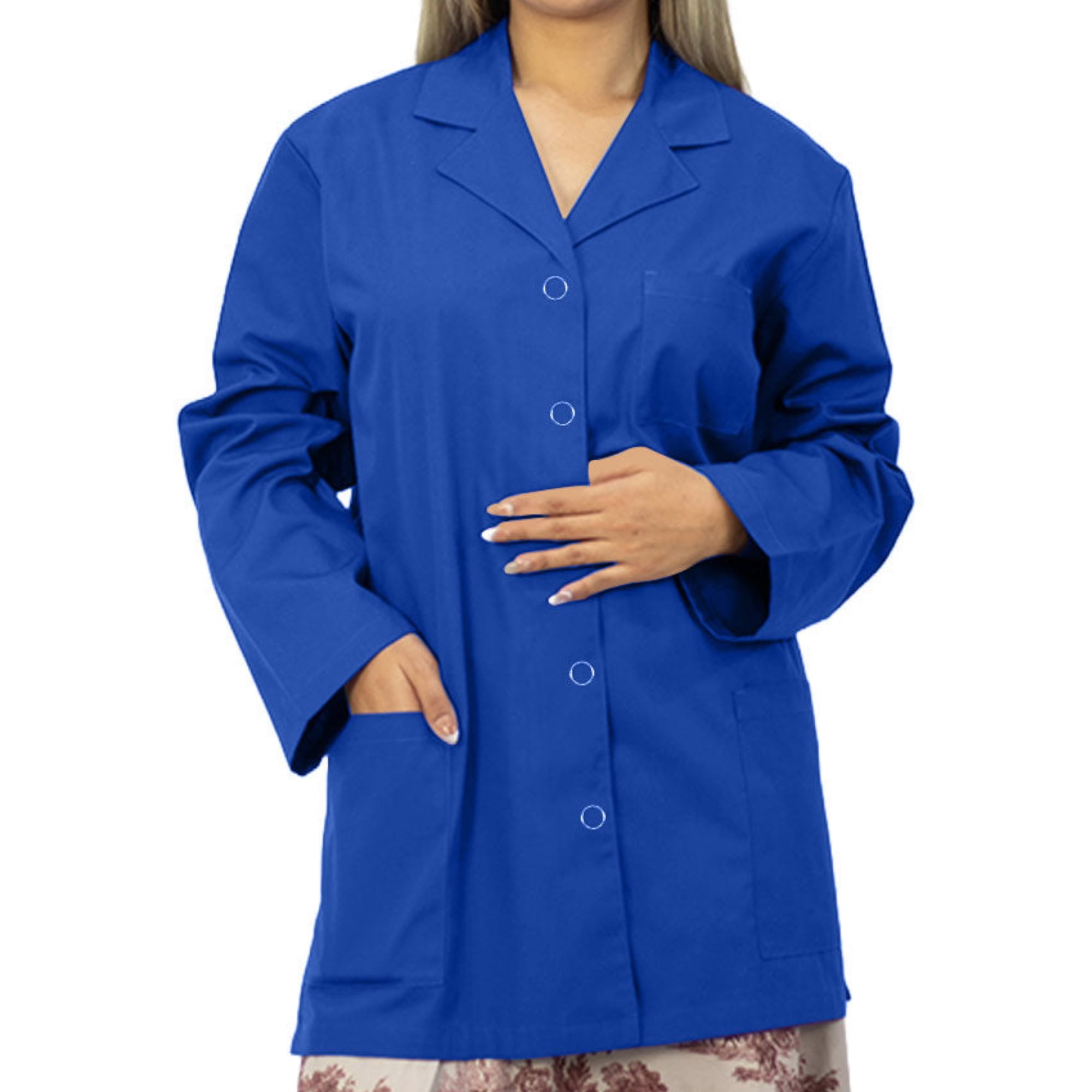Panda Uniform by HeedFit Women's 32" Medical Lab Coat, Snap Front ...