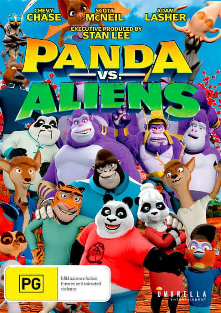 Panda Vs Aliens (DVD), Umbrella Ent, Kids & Family - Walmart.com