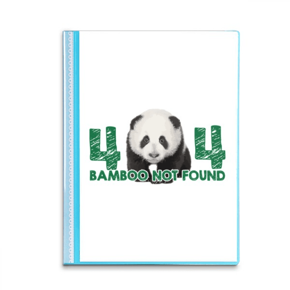 Panda Walking Children Book Sheet Protectors Portfolio Binder Folder ...