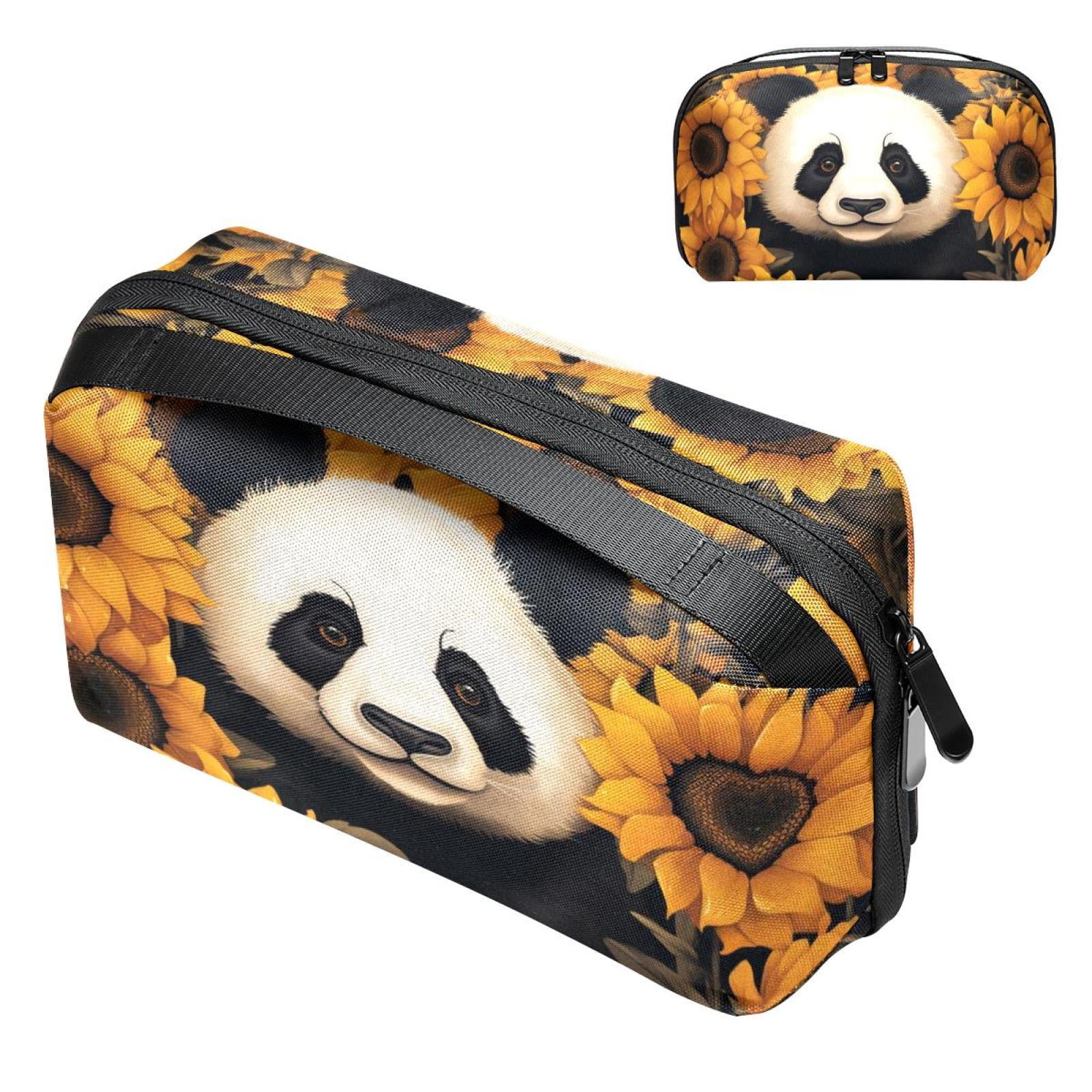 Panda Waterproof Oxford Cloth Hard Drive Case Organizer for Electronic ...
