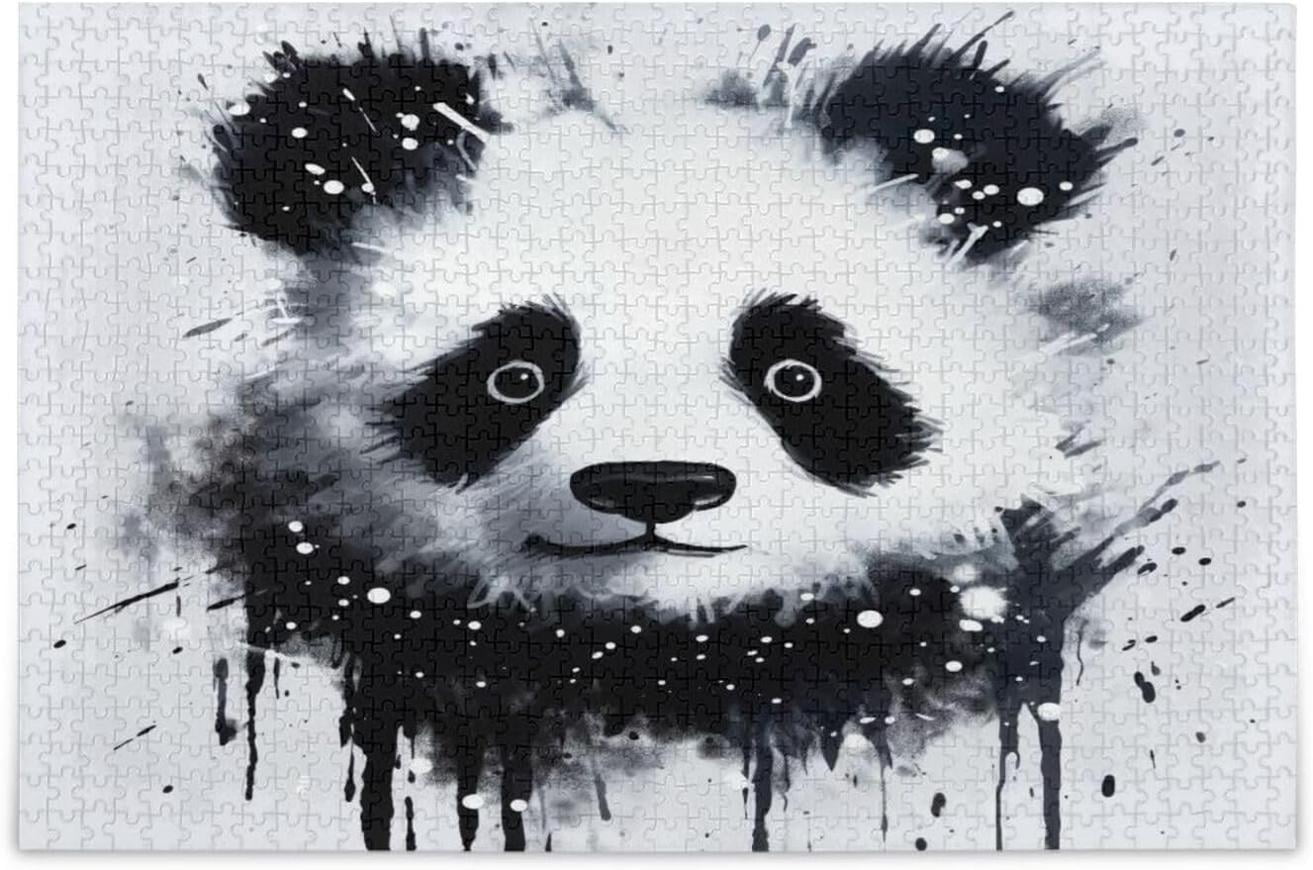 Panda Wooden Jigsaw Puzzles, Intellectual Entertainment Educational ...