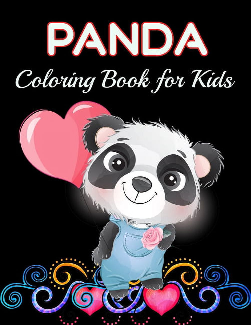 Panda coloring book for kids: Funny Coloring Pages for Kids Who Love ...