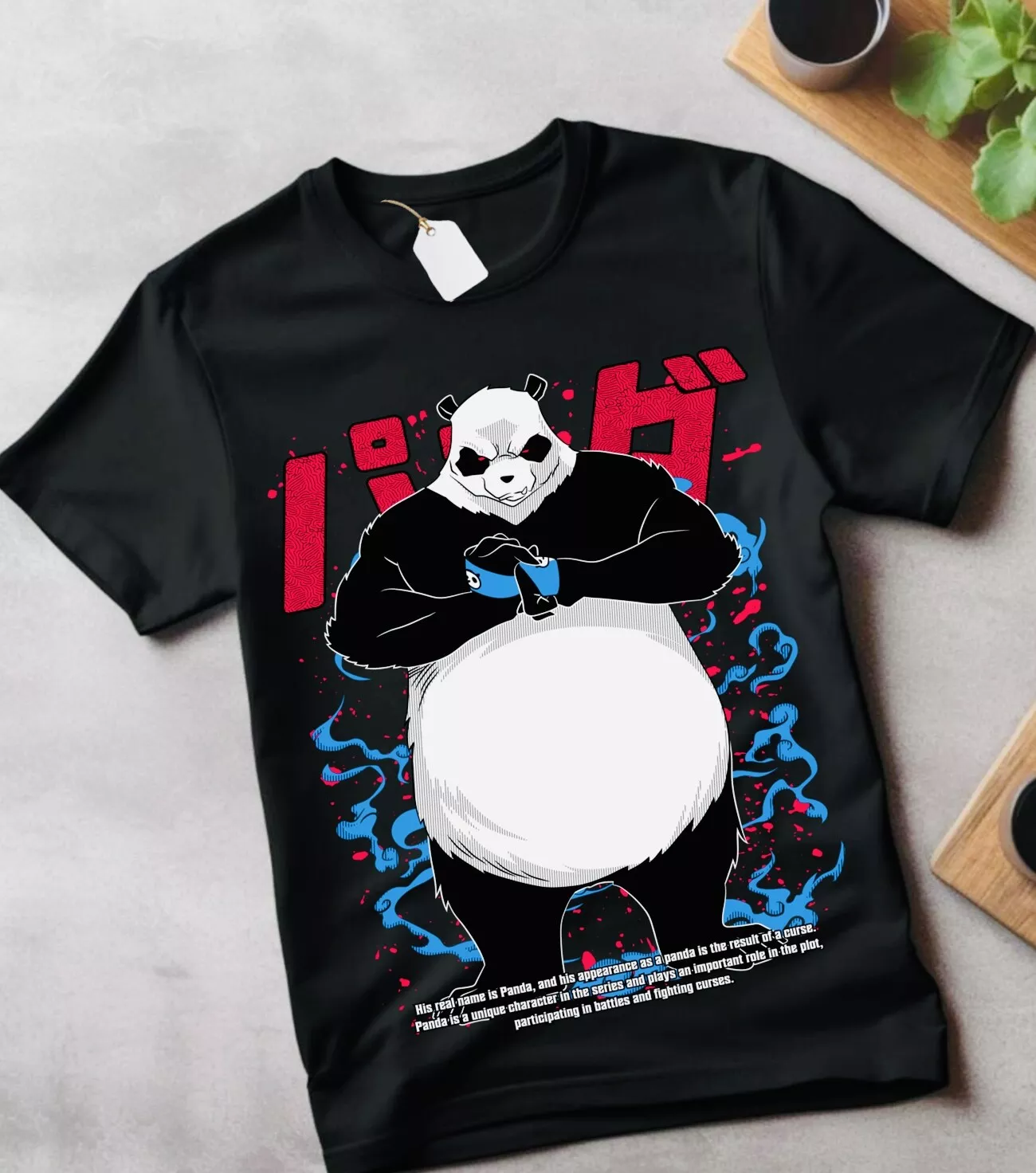 Panda shirt Jujutsu Kaisen Otaku Shirt Gojou Sensei,Yuji Itadori S to ...