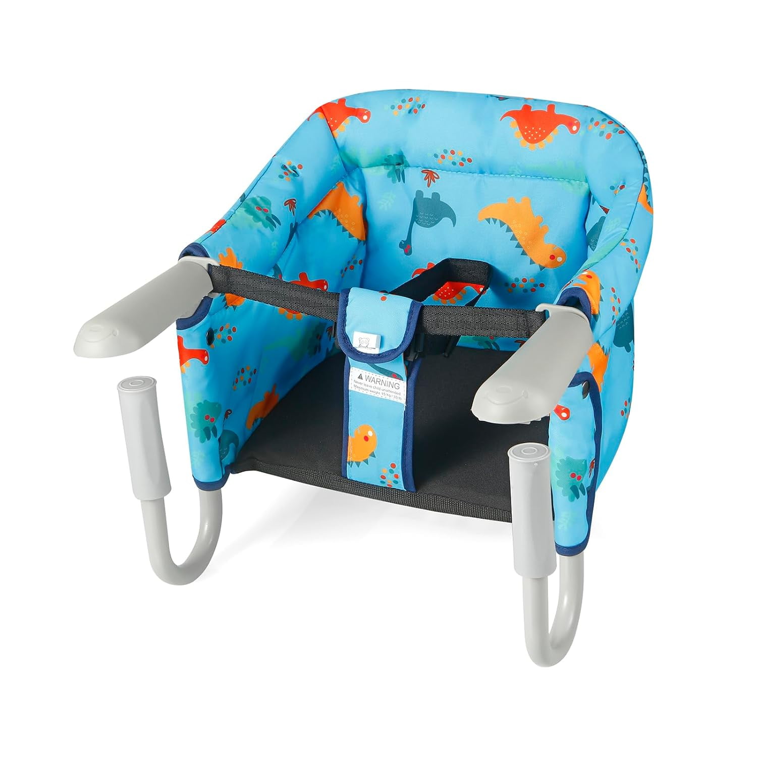 PandaEar Quick Clip On High Chair with Storage Bag, Portable High Chair That Attaches to Table ...