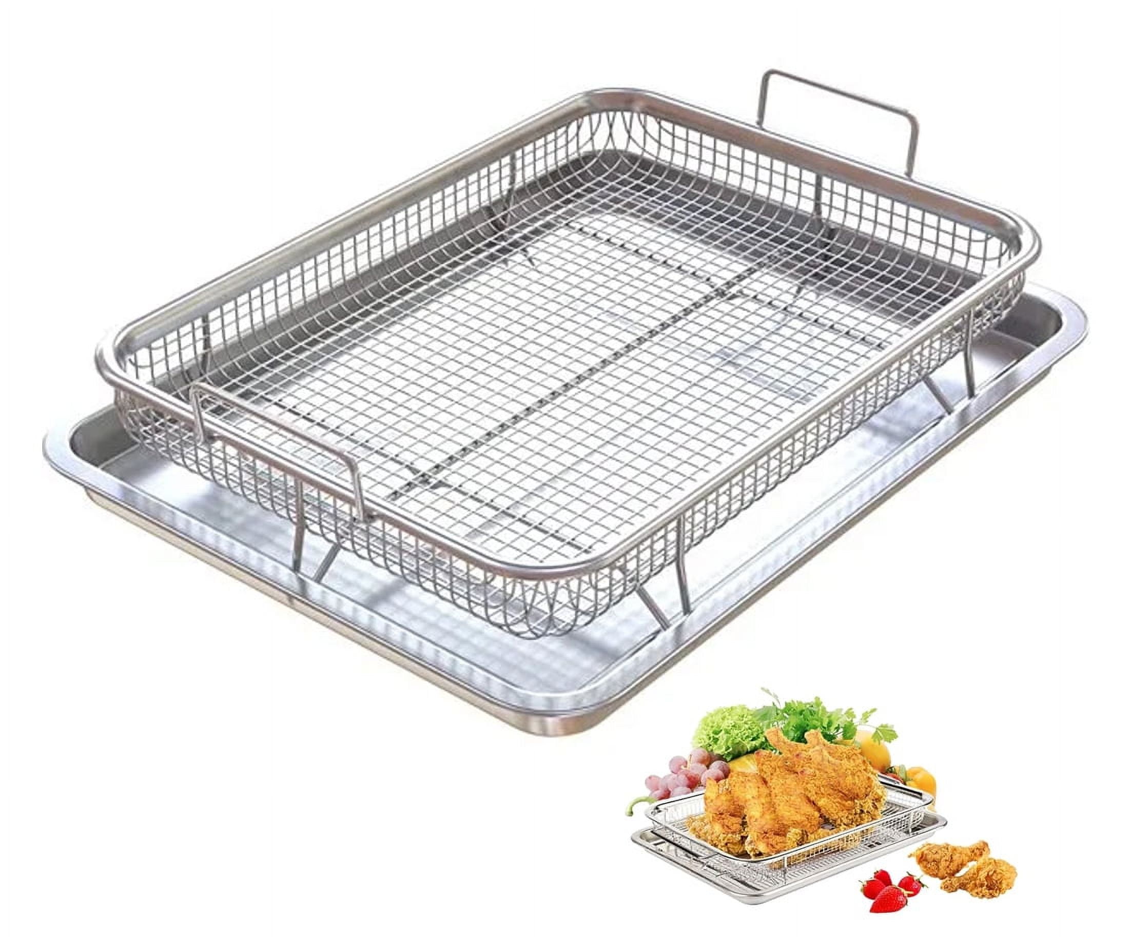 PandaTop Air Fryer Basket and Tray for Oven, 19" x 12.8" Air Fryer ...