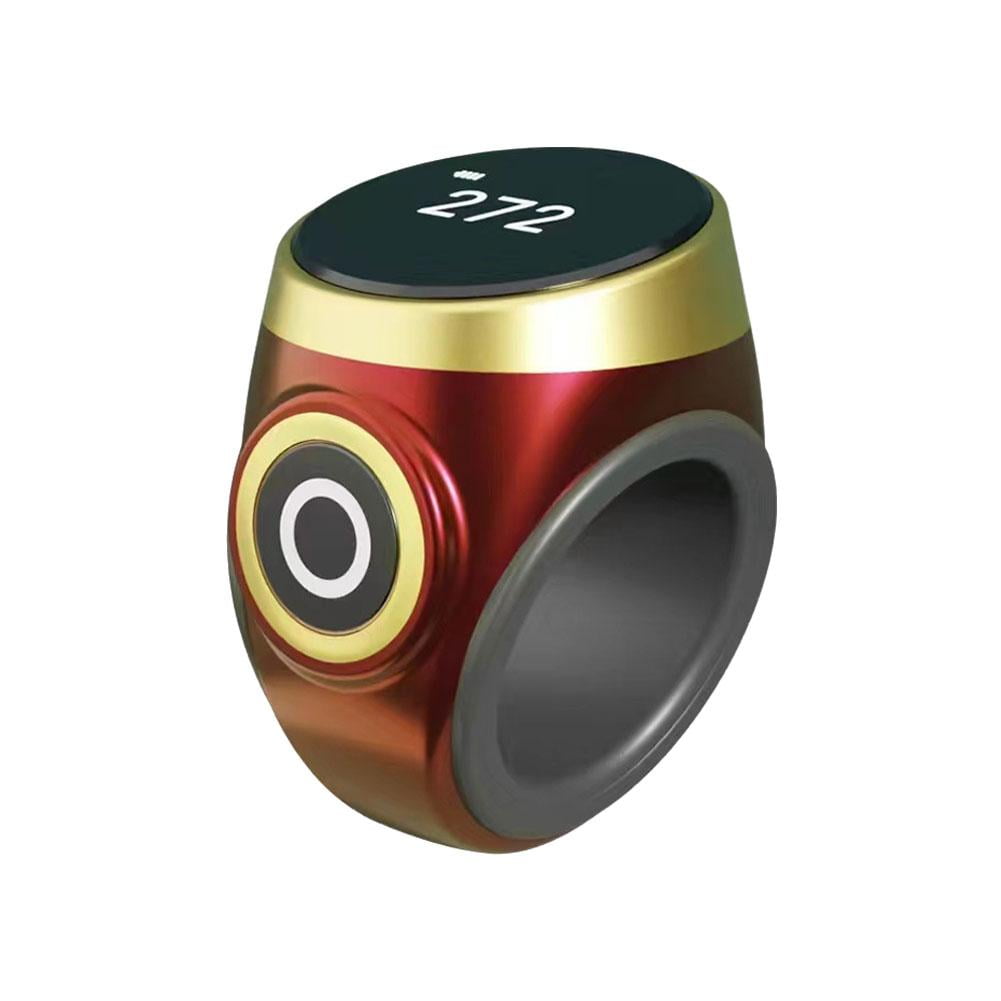 PandaXun Smart #Ring# Counter,Digital Finger Counter with Vibration ...