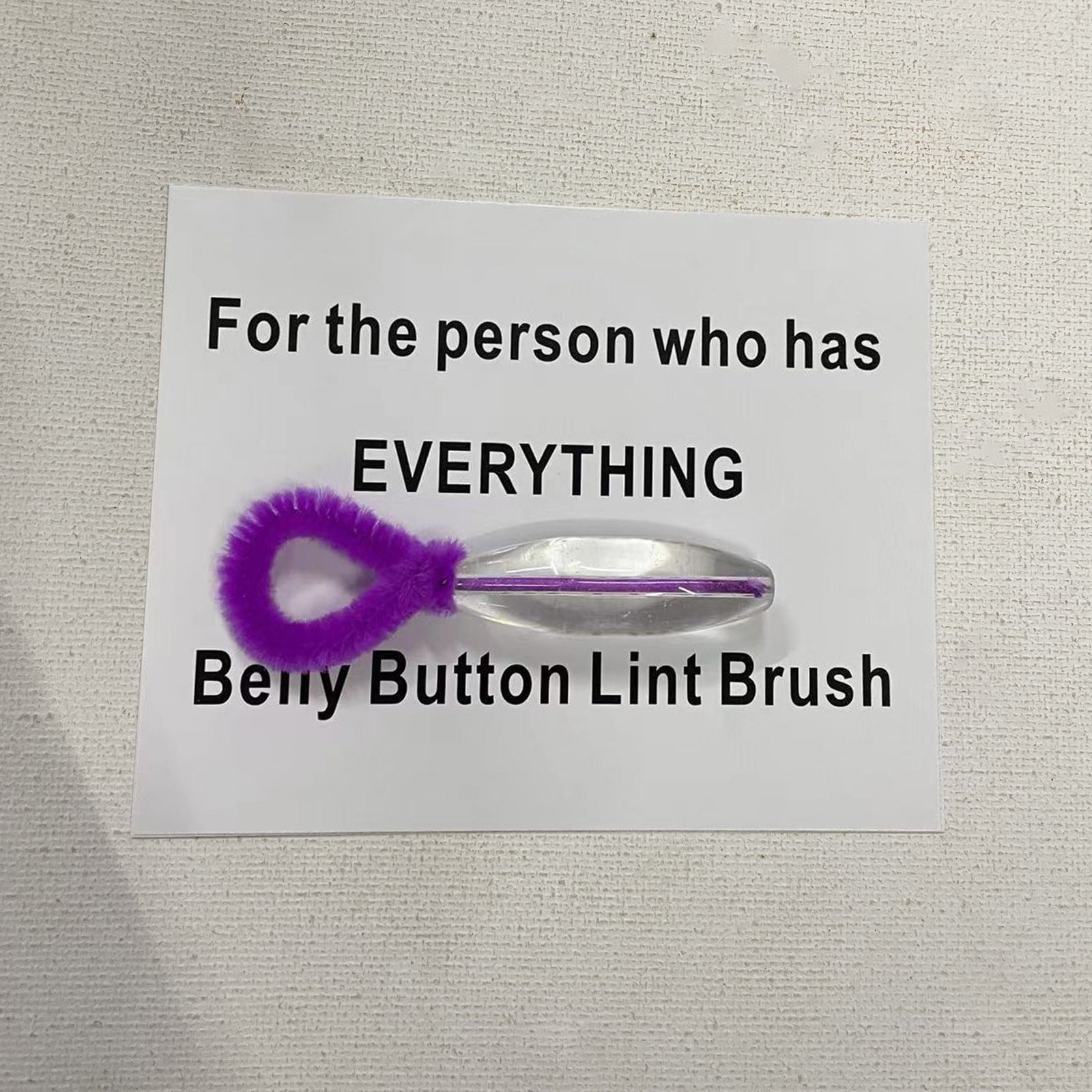 Pandaie Belly Button Lint Brush Gag Gift for the Person Who Has ...