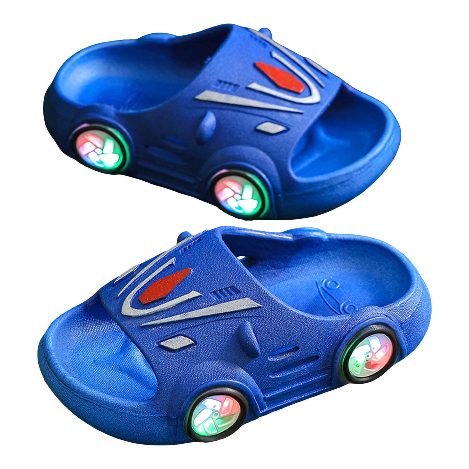 Pandaie Kids Car Cloud Slides Toddler Boys Girls Shower Slippers ...