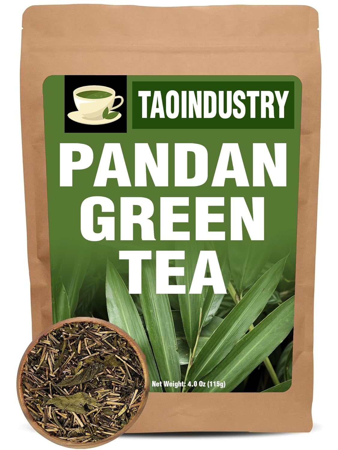 Pandan Tea 4oz Green Tea Infused with the aroma of pandan leaves - Tra ...