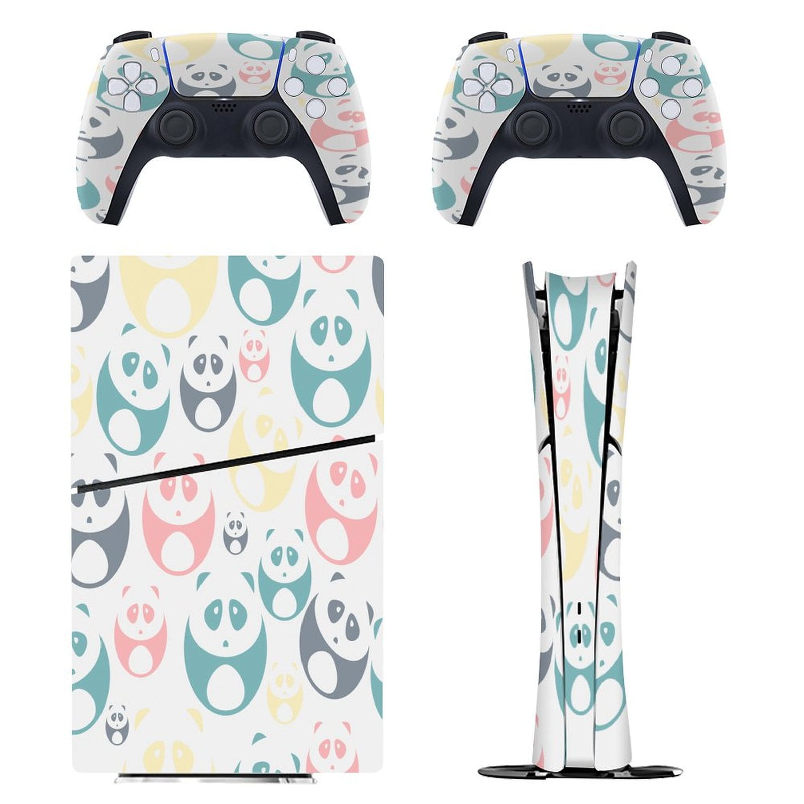 Pandas PS5/PS5 Slim Digital Disc Skin Sticker For Console And ...