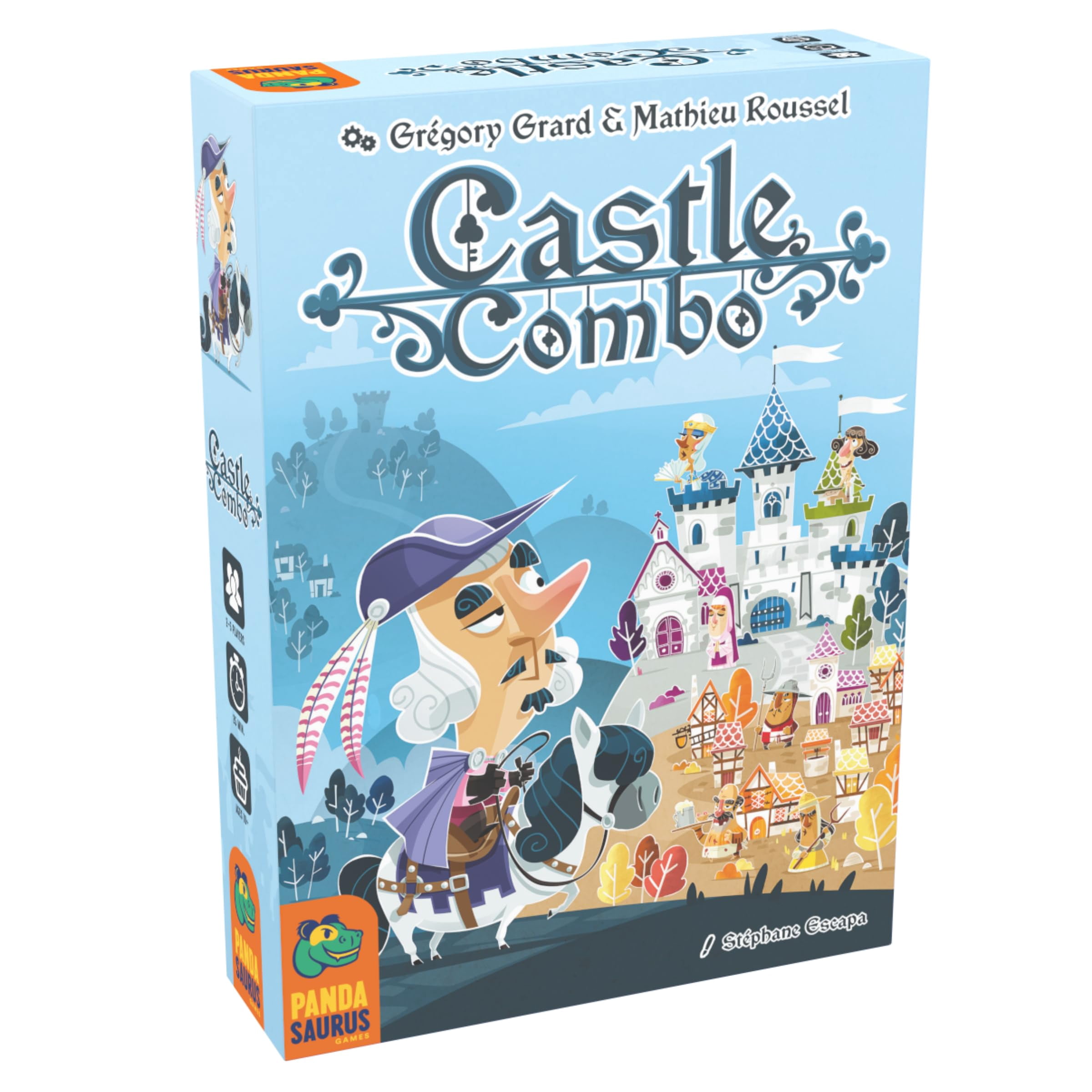 Pandasaurus Games Castle Combo SSF20 Card Game - Maximize Combos in ...
