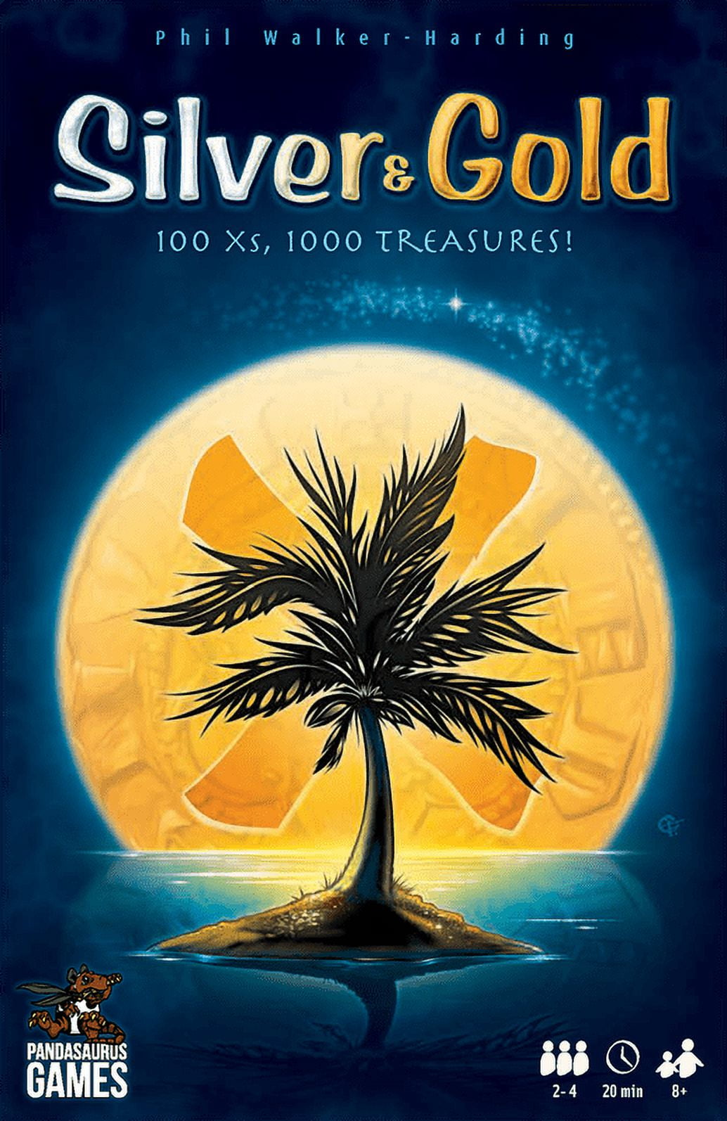 Pandasaurus Games Silver & Gold Card Game - Walmart.com