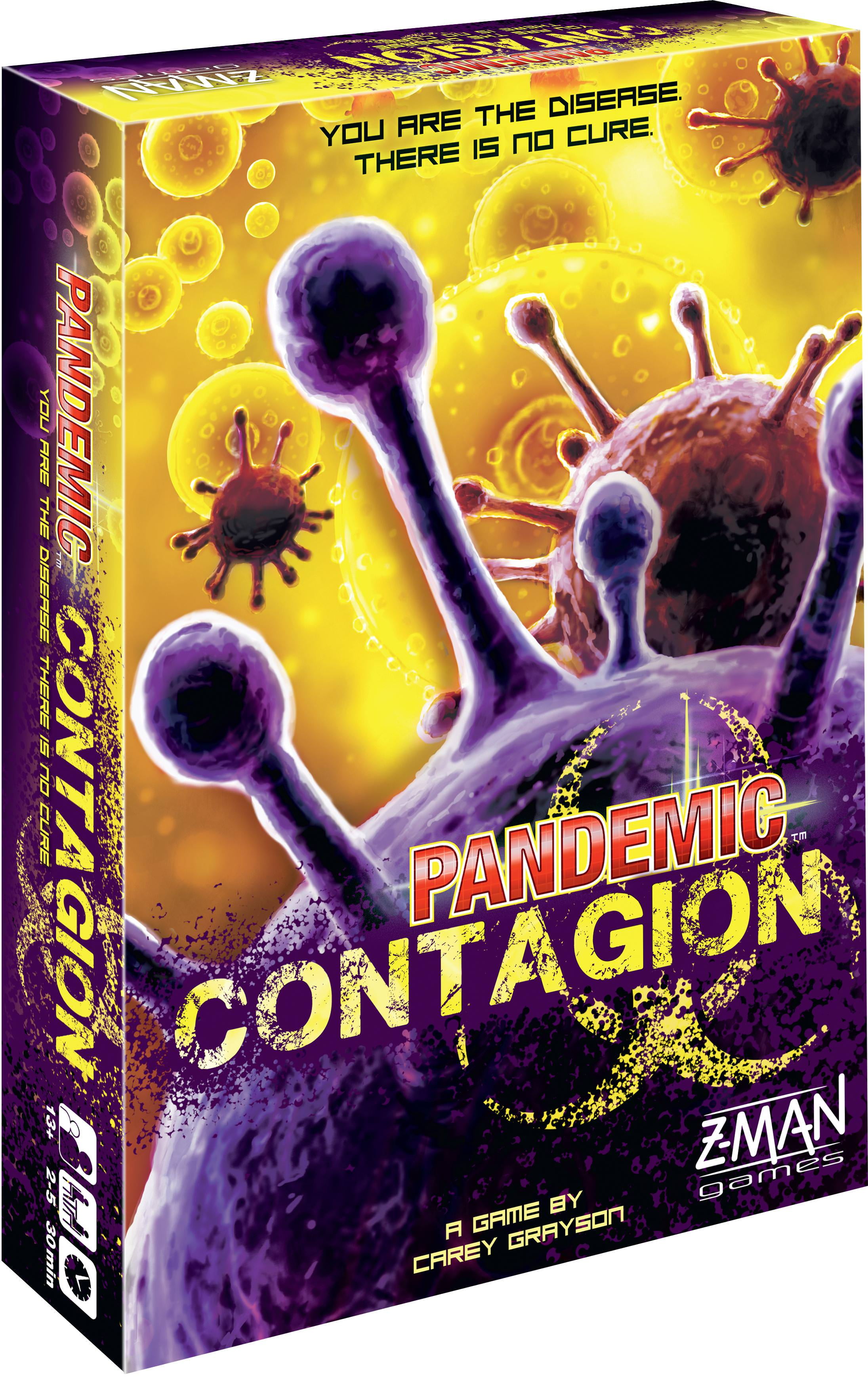 Pandemic Contagion, Board Game for 2-5 Players, 30 Minutes Playtime ...