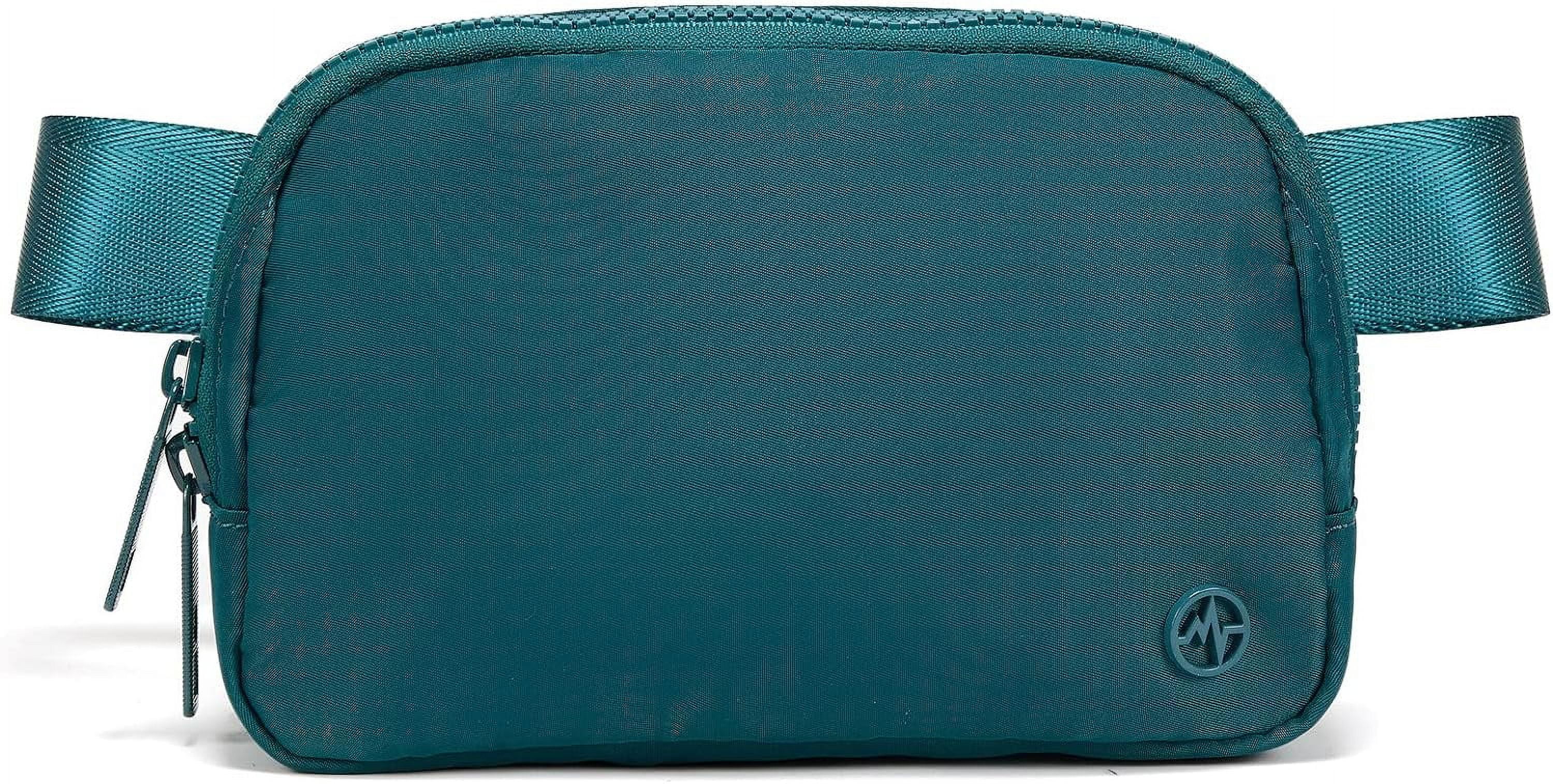 Pander Women's Two-Way Zipper Water Repellent Nylon Belt Bag Crossbody ...