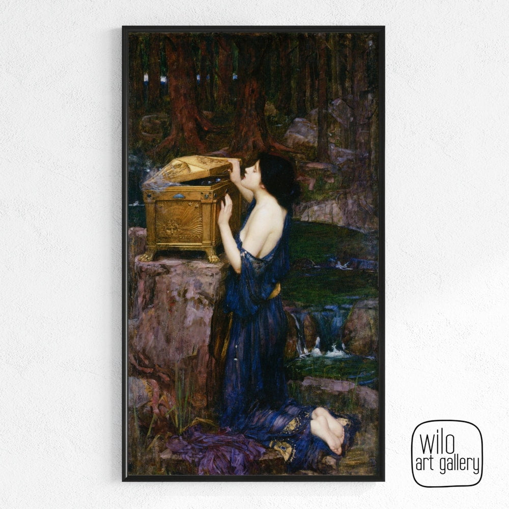 Pandora By John William Waterhouse, , Pre-Raphaelite, Preraphaelite ...