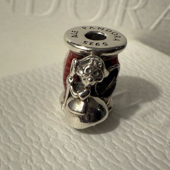 Pandora Disney Cinderella Suzy Mouse Needle & Thread Charm - Walmart.com
