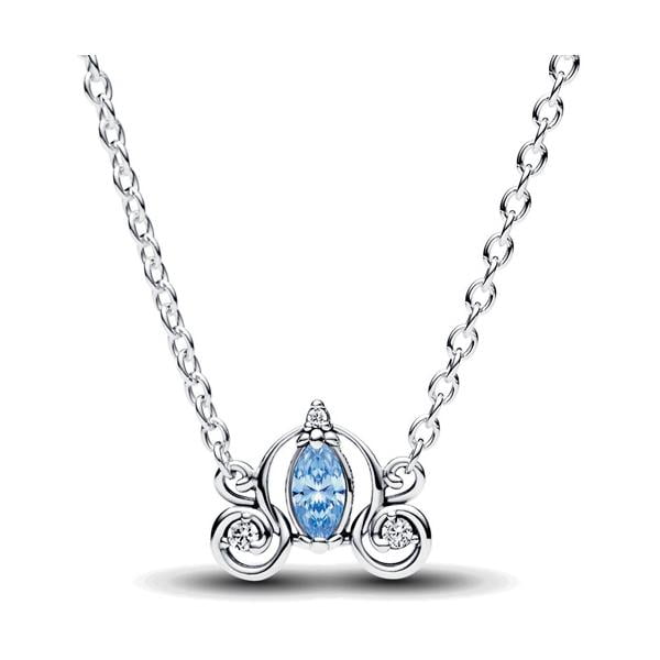 Pandora Disney Cinderella's Carriage Collier Necklace - 393057C01-45 ...