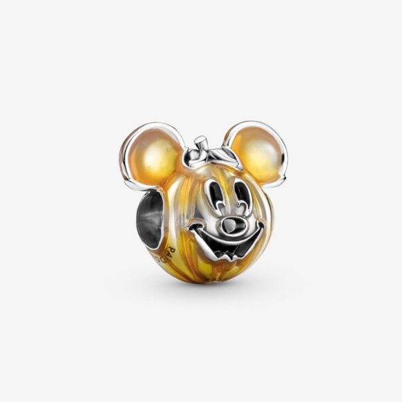 Pandora Disney Mickey Mouse Pumpkin Charm - Walmart.com