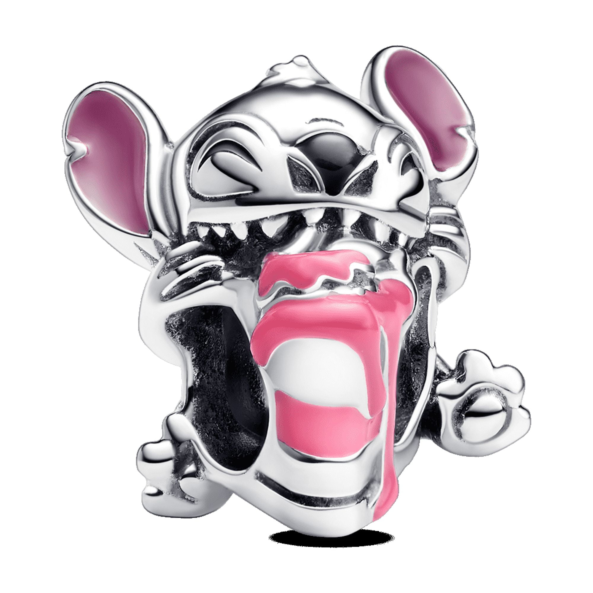 PANDORA Disney Stitch Birthday Cake Charm, Sterling Silver, Hand ...