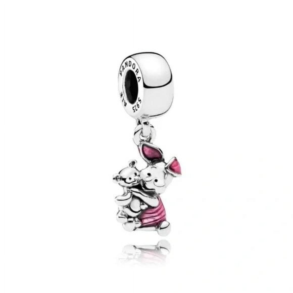 Pandora Disney Winnie the Pooh Piglet & Bear Dangle Charm Disney World Enamel - Walmart.com