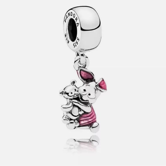 Pandora Disney Winnie the Pooh Piglet & Bear Dangle Charm - Walmart.com
