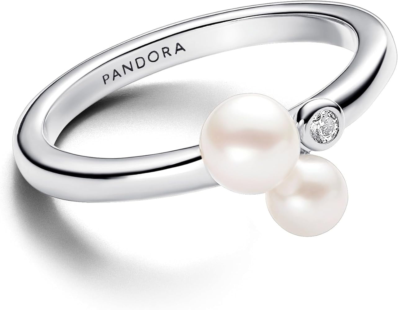 Pandora Duo Treated Freshwater Cultured Pearls Ring - Walmart.com