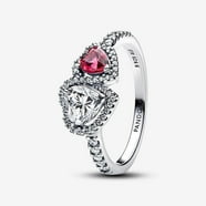 Pandora Sparkling & Polished Lines Ring Rose Gold 180919CZ-5 With Gift ...