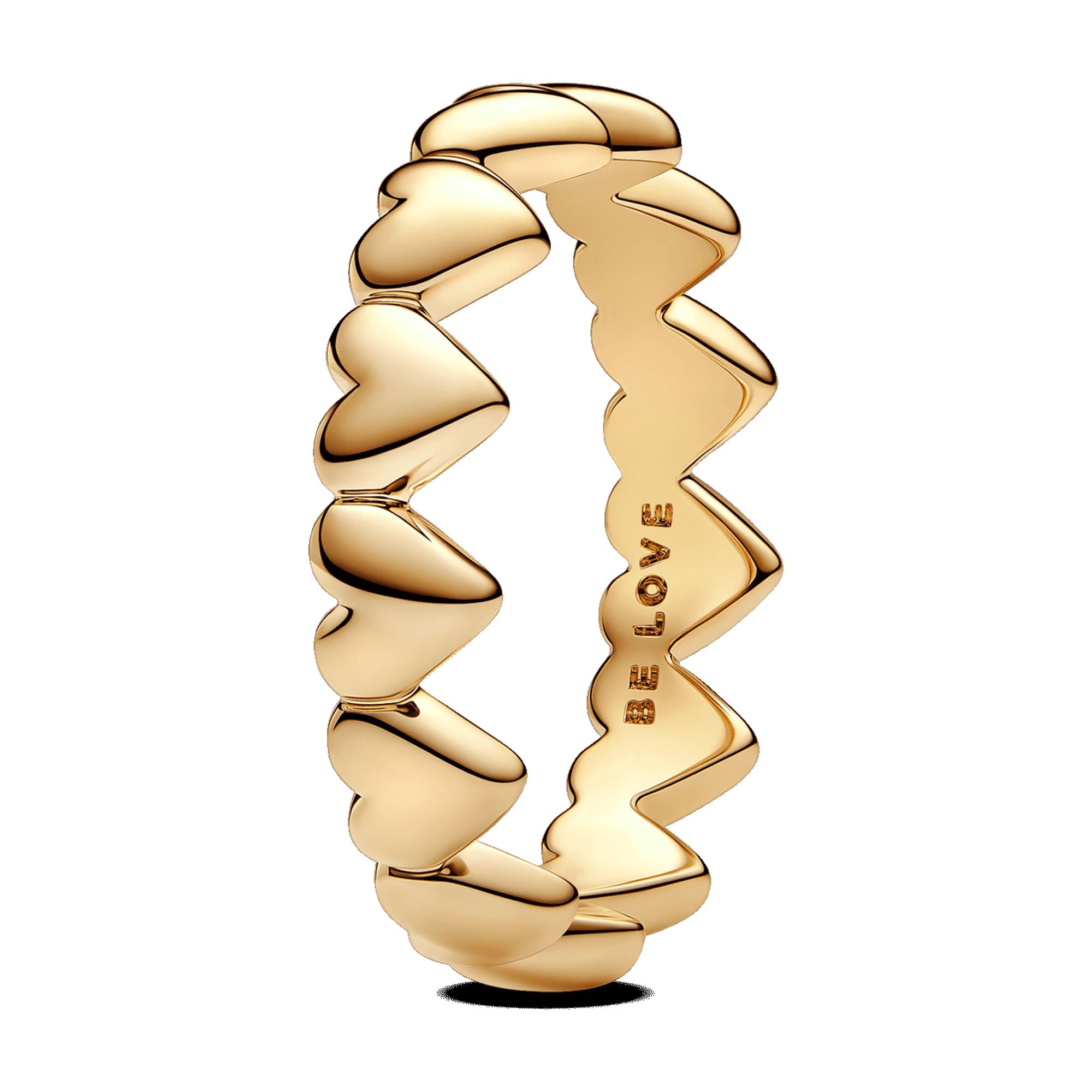 Pandora Moments Row of Hearts Ring - Walmart.com