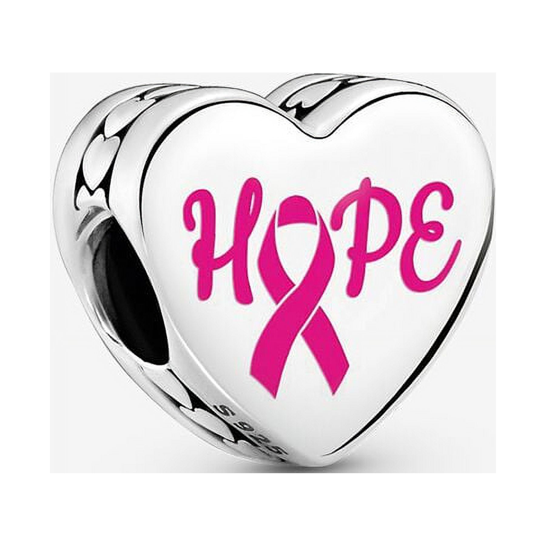 Pandora Hope Pink Ribbon Charm - Walmart.com