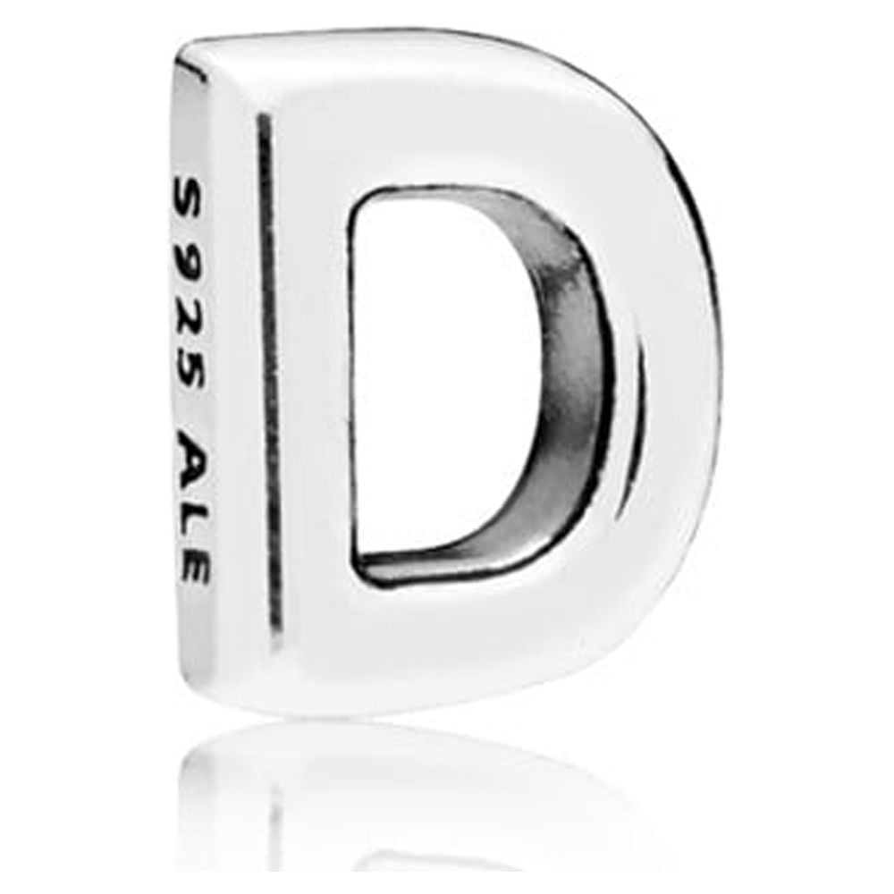 Pandora Letter D Petite Silver Petite Element - Walmart.com