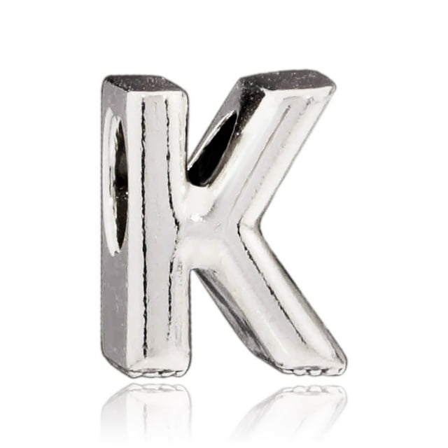 Pandora Letter K Charm In Sterling Silver 797465 - Walmart.com