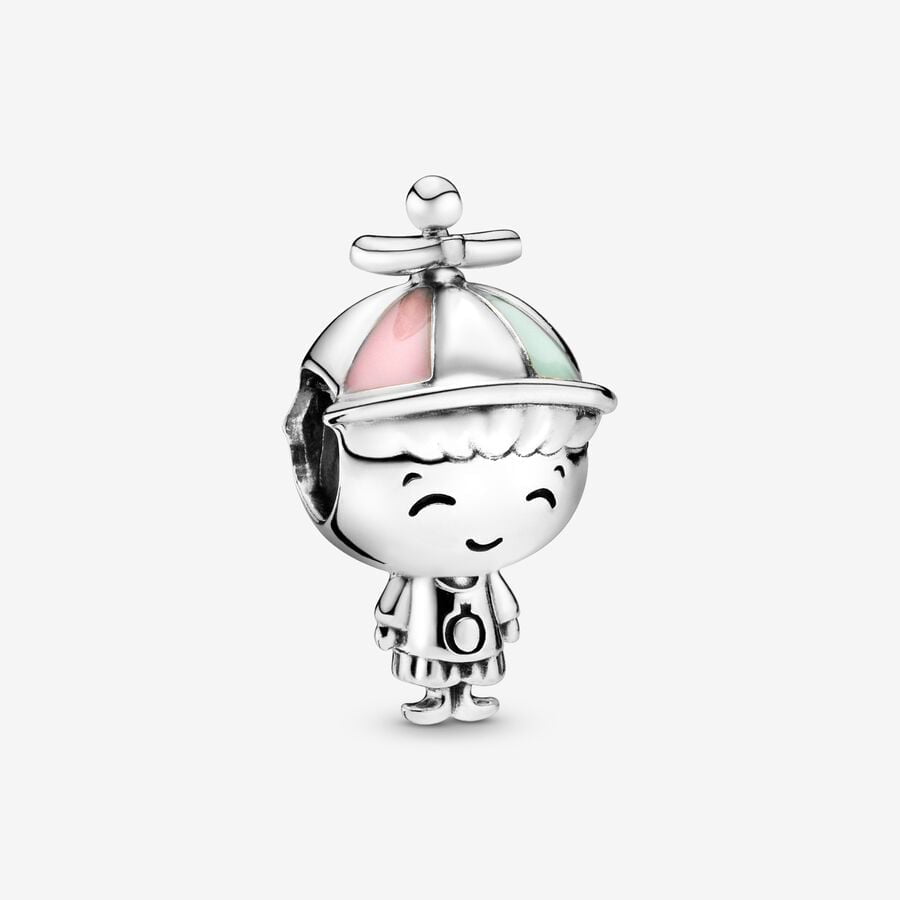 Pandora Little Boy Charm 798015ENMX With Gift Box - Walmart.com