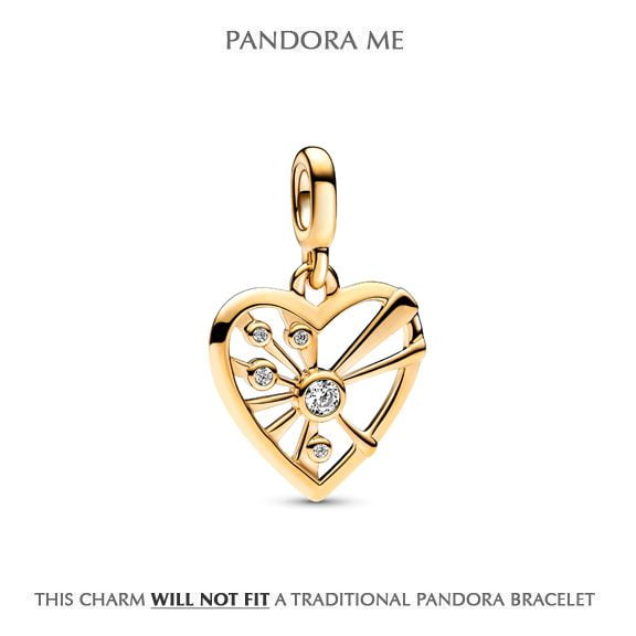 Pandora ME Heart & Rays Medallion - Walmart.com