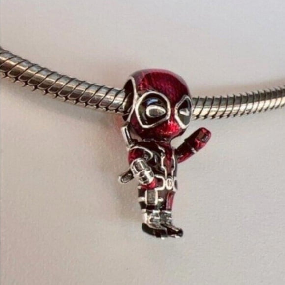 Pandora Marvel Deadpool Charm - Walmart.com