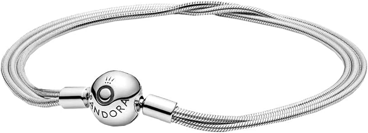 Pandora Moments Multi Snake Chain Bracelet - Walmart.com