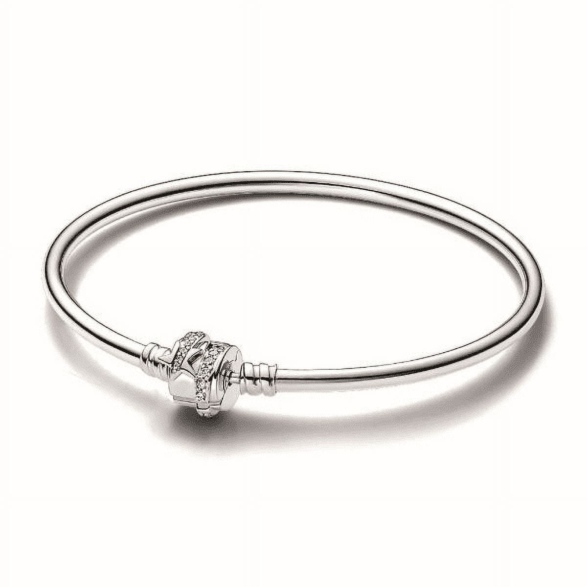 Pandora Sparkling Shooting Star Bracelet Clasp Bangle - Walmart.com