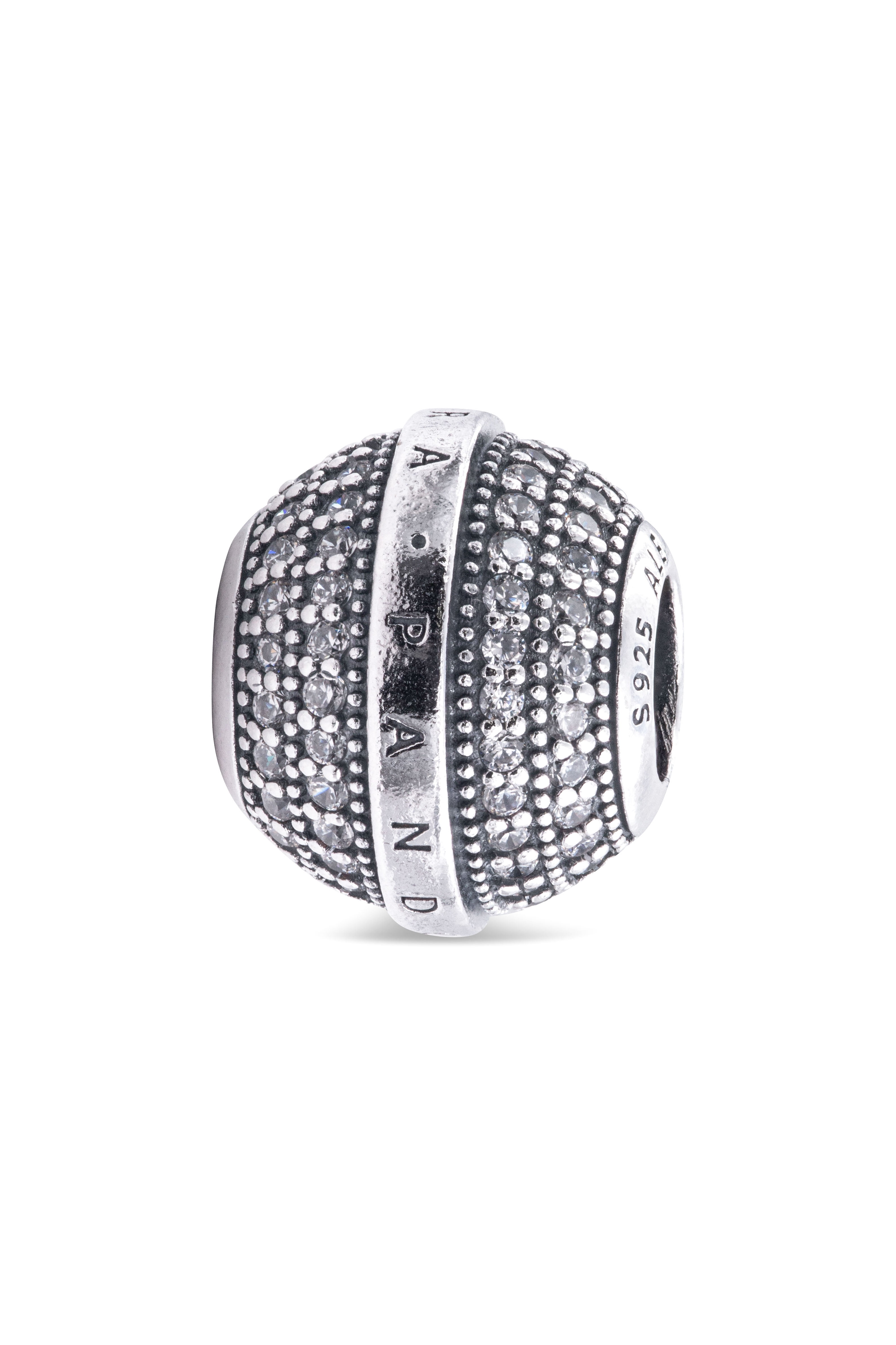Pandora Pave Logo Charm - Walmart.com