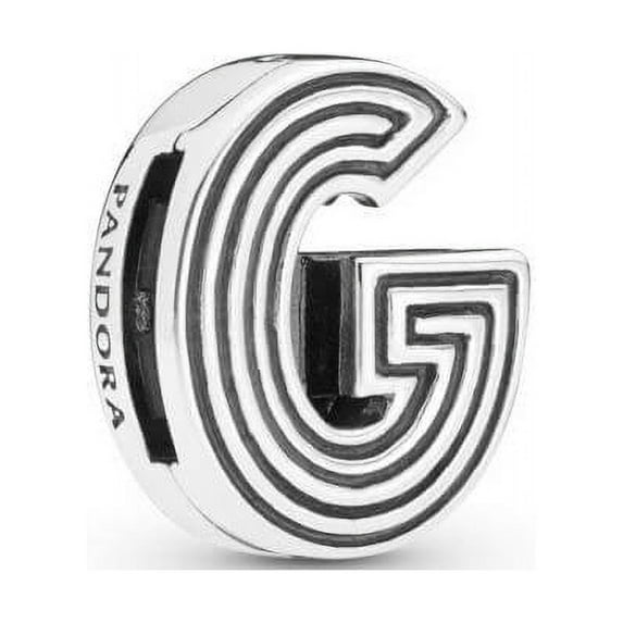 Pandora Reflexions Letter G Clip Charm - 798203 - Walmart.com