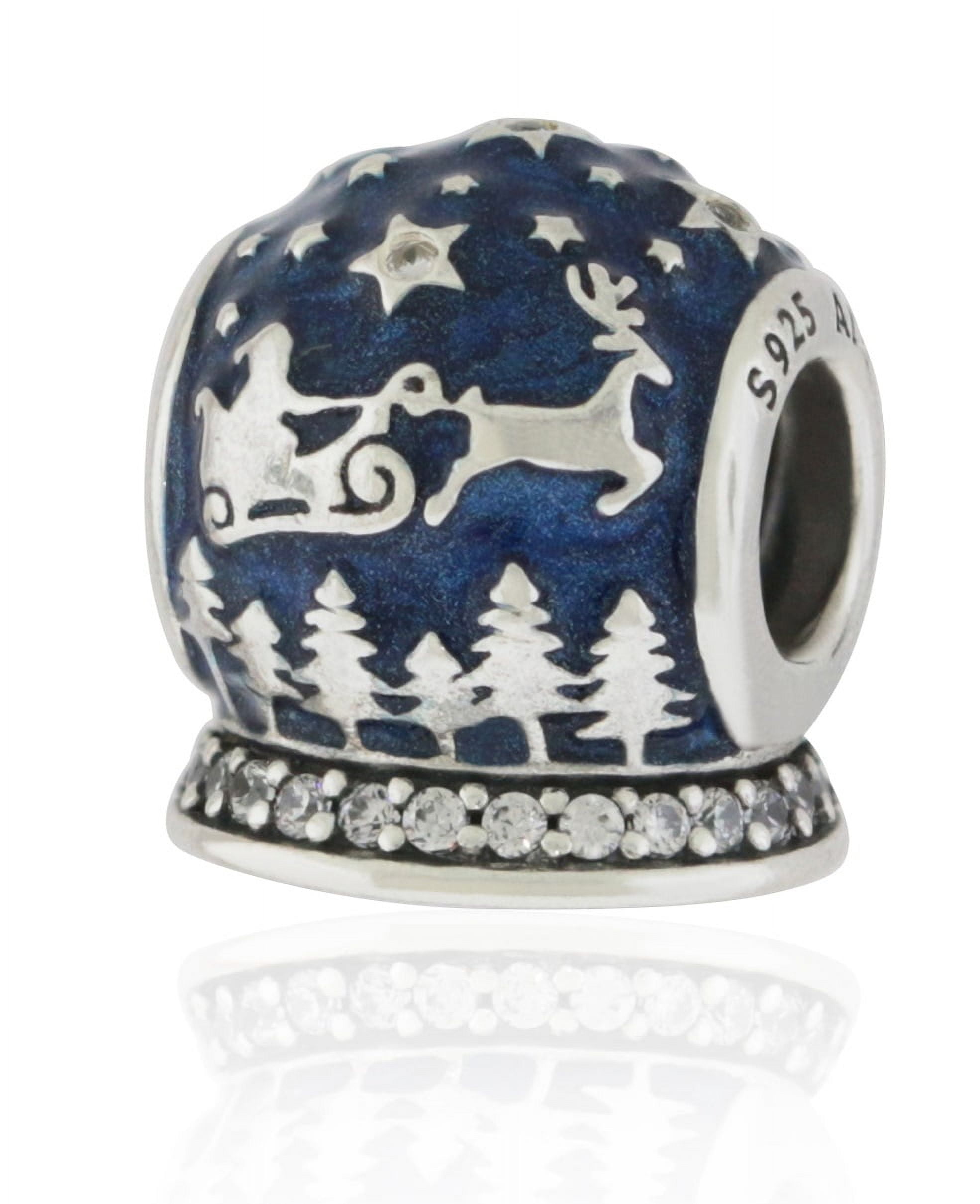 Pandora Silver Enamel Christmas Night Bead - 796386EN63 - Walmart.com