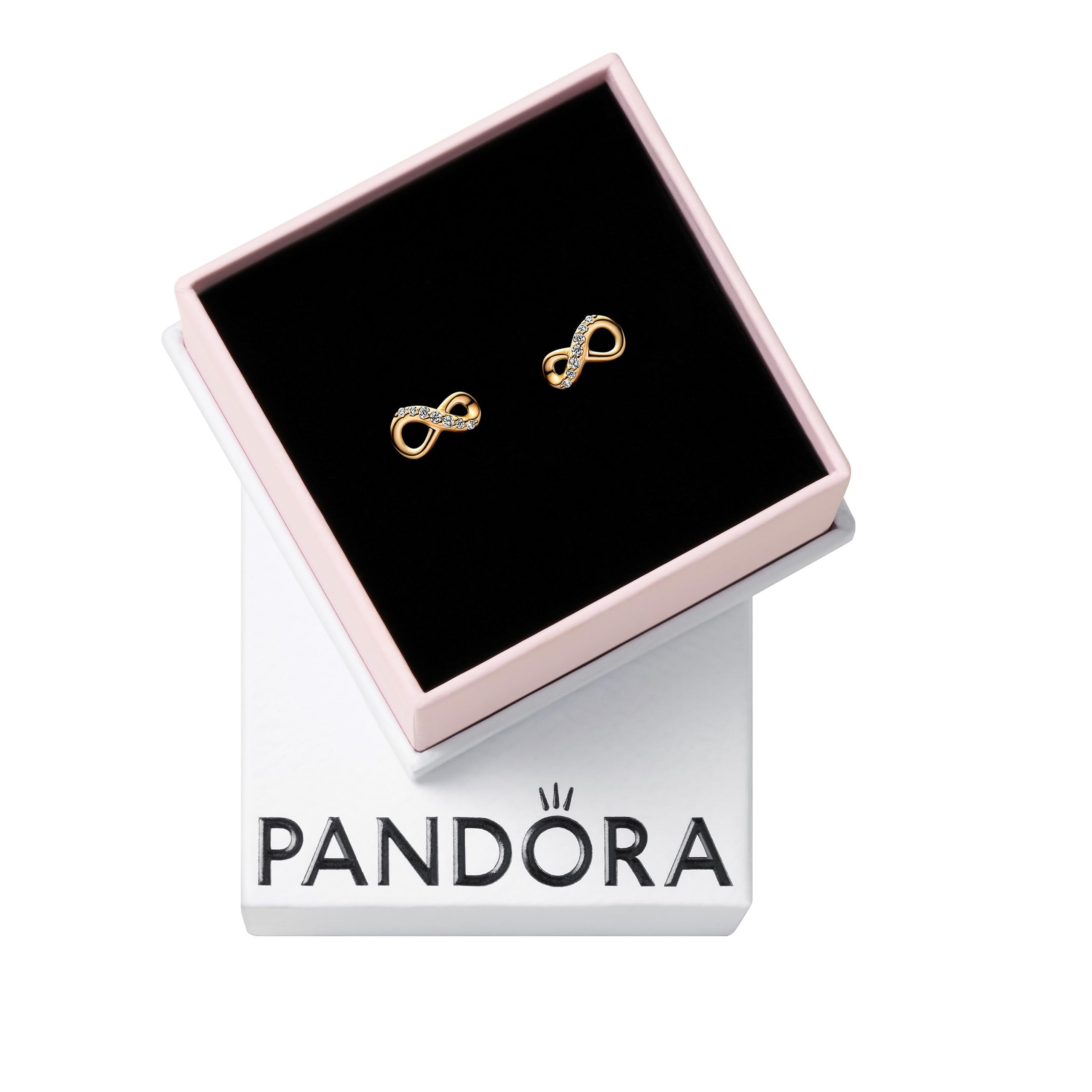 Pandora Sparkling Infinity Stud Earrings - Walmart.com