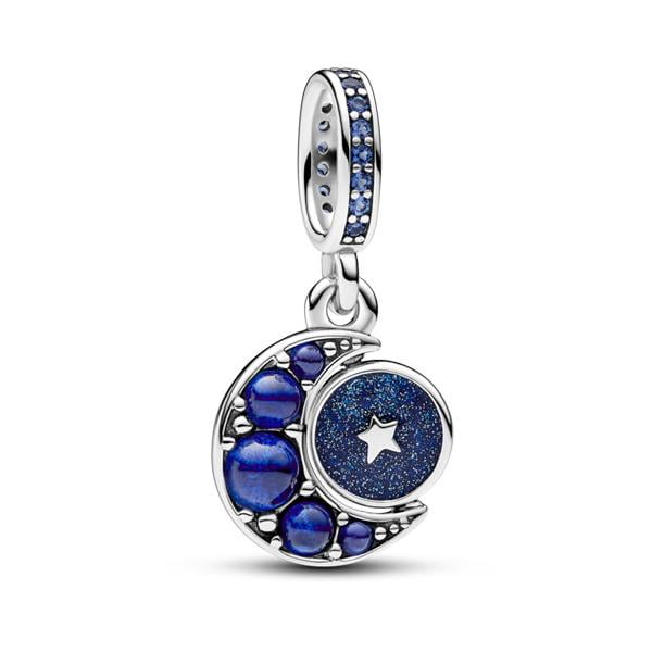 Pandora Sparkling Moon Spinning Dangle Charm - Walmart.com