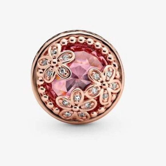 🌺Pandora Sparkling Pink Daisy Flower Charm - Walmart.com